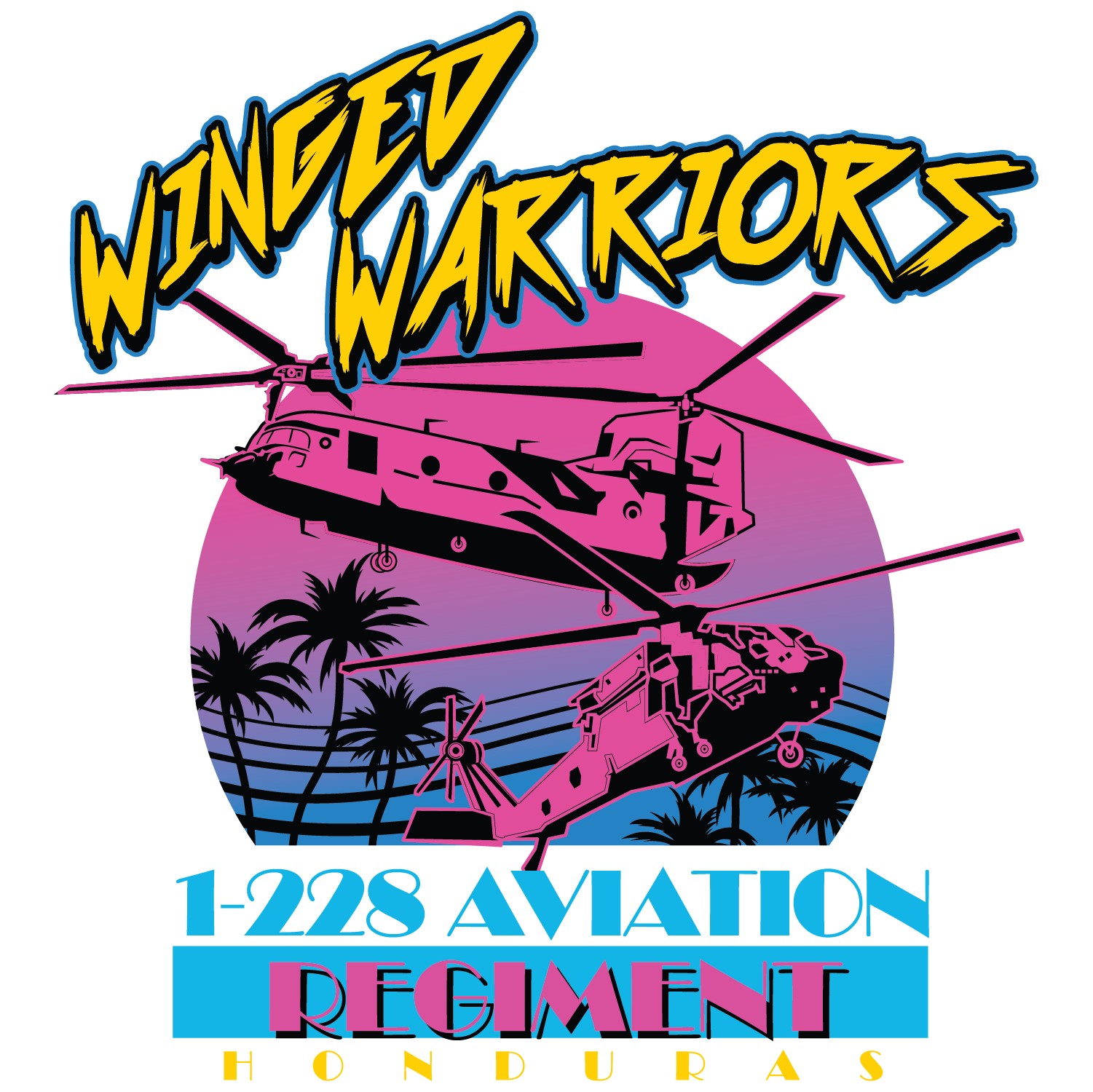 1-228 AVN REG "Winged Warriors" Apparel | Brotallion – Brotallion LLC