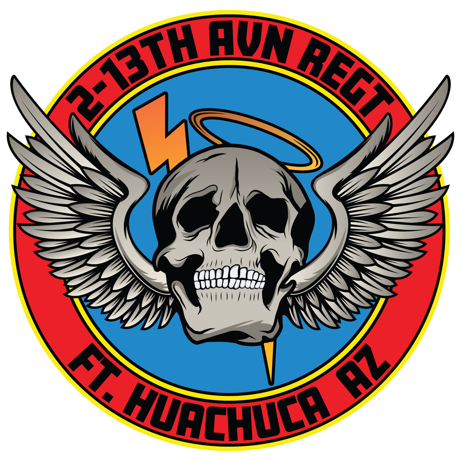 B CO 2-13th AVN Reg Black Knights | Custom Aviation Apparel ...