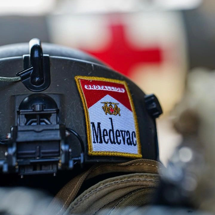 MEDEVAC Red's Patch | Military Aviation Swag | Brotallion – Brotallion LLC