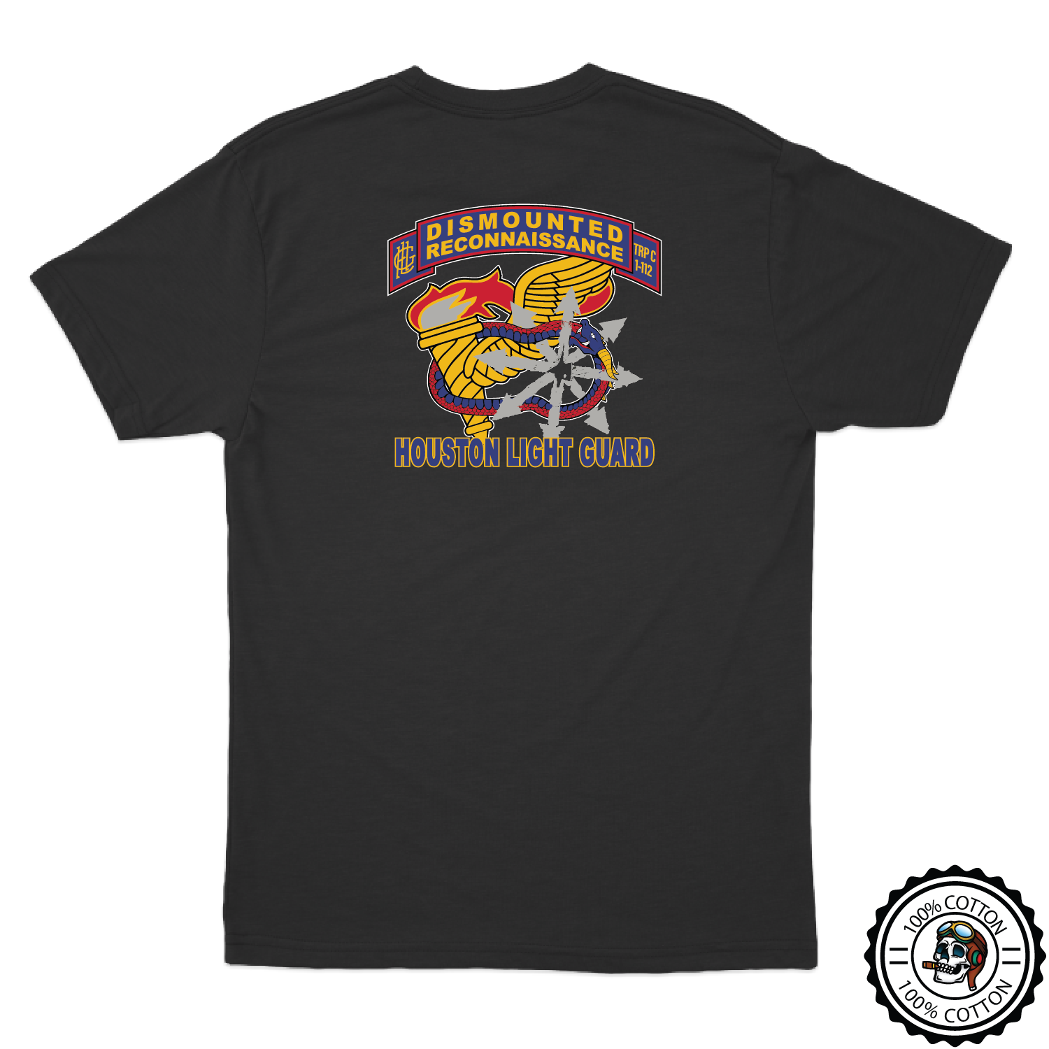 C (DRT), 1-112th CAV (RSTA) “Houston Light Guard” 2025 T-Shirt ...