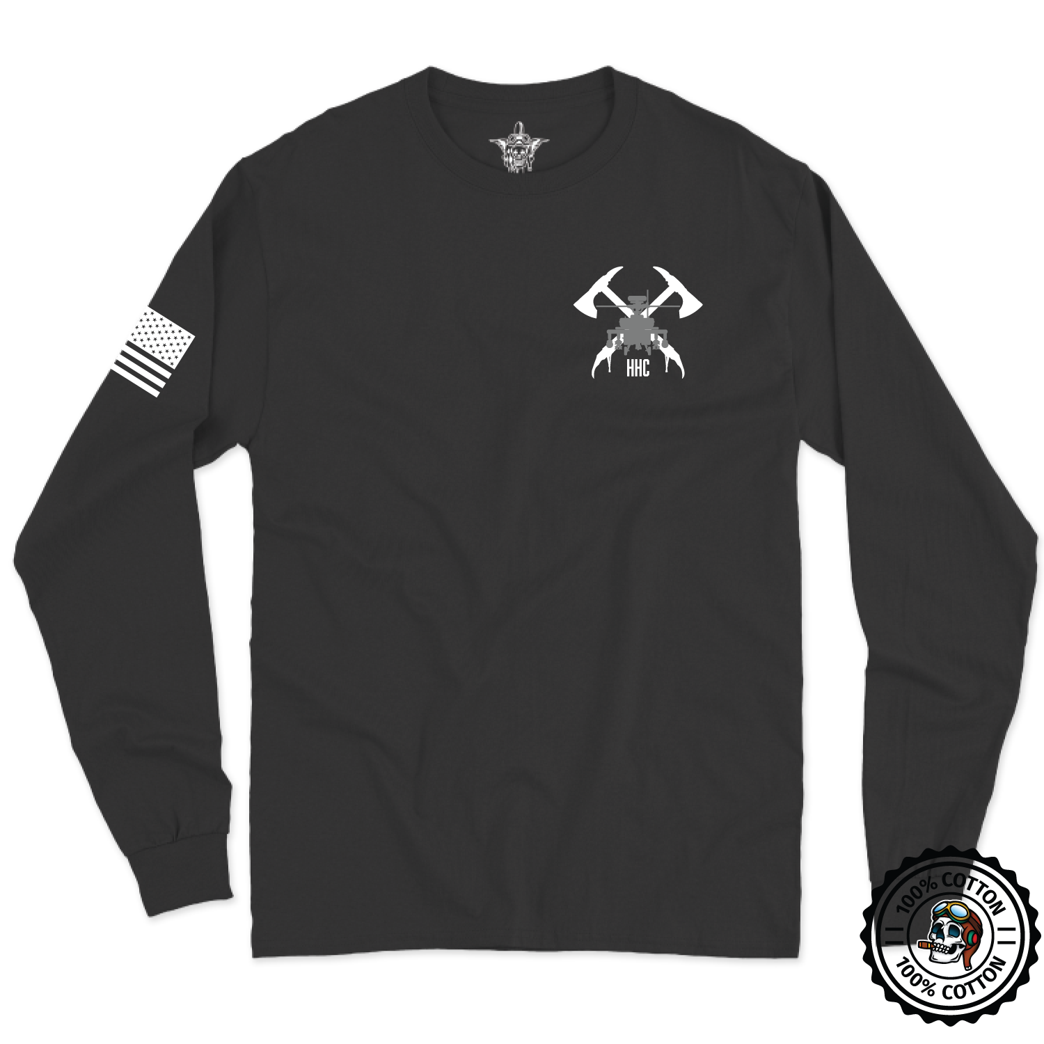 HHC, 1-14th AVN REG "Warhawks" Long Sleeve T-Shirt | Brotallion ...