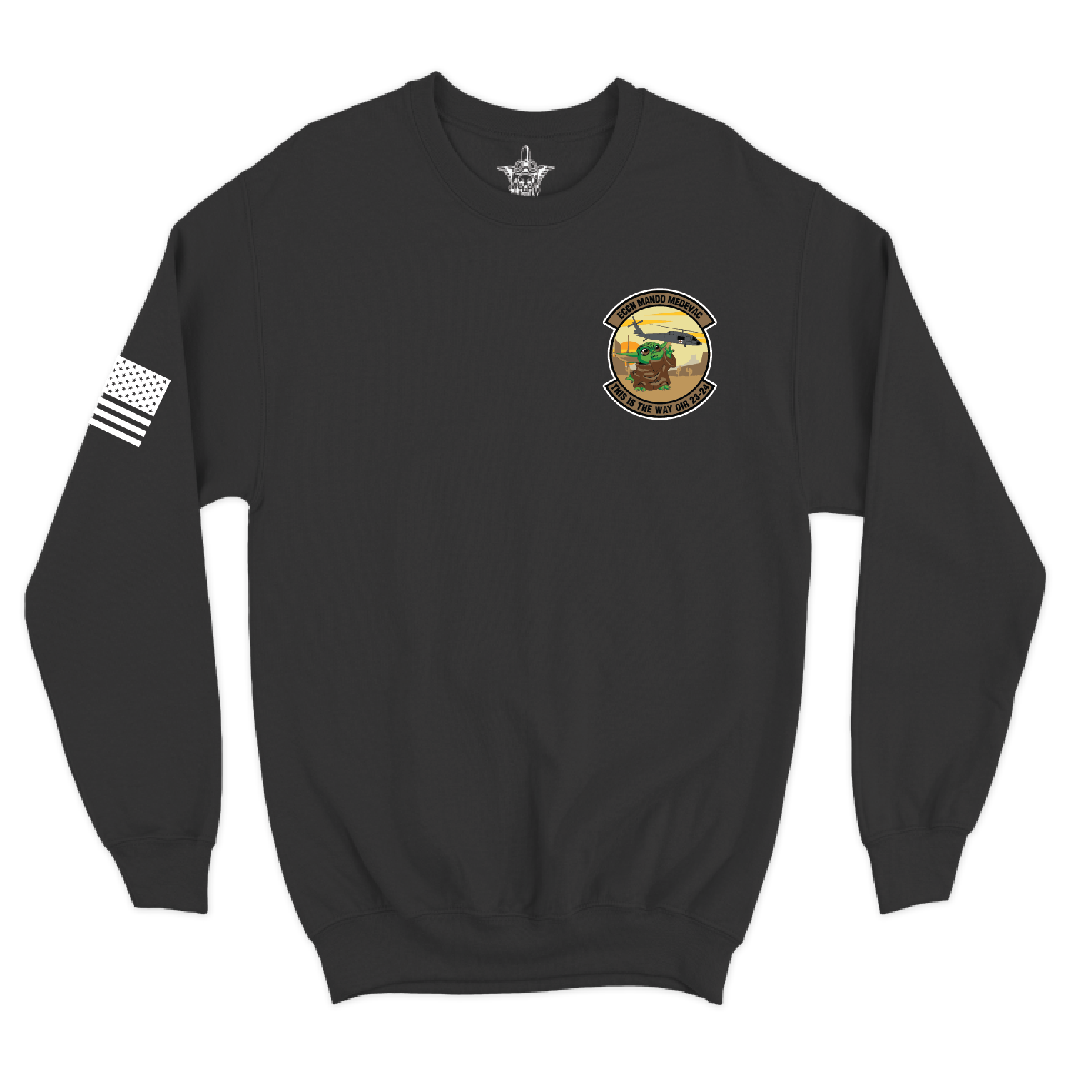 C Co, 3-126 AVN "Mando MEDEVAC" Sweatshirt | Brotallion – Brotallion LLC