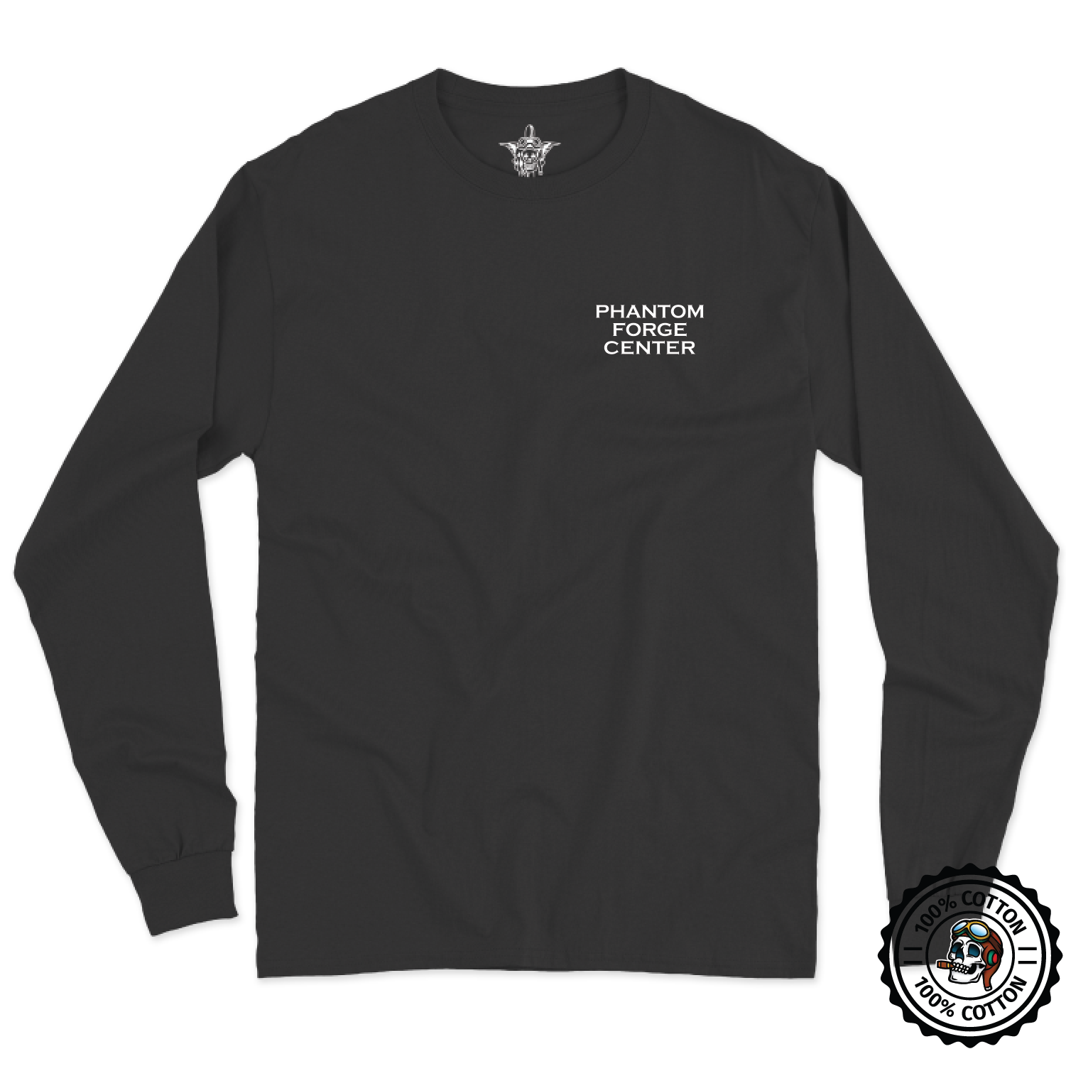 Phantom Forge Center Long Sleeve T-Shirt | Brotallion – Brotallion LLC