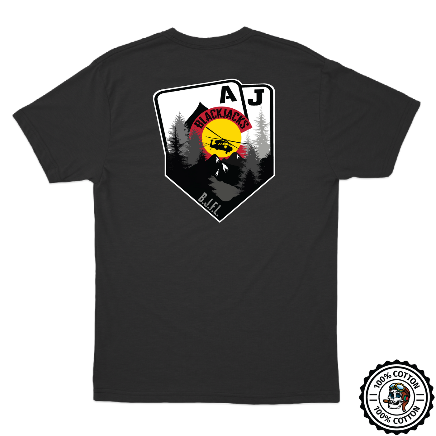 A Co, 2-4 GSAB "Blackjacks" T-Shirt | Brotallion – Brotallion LLC