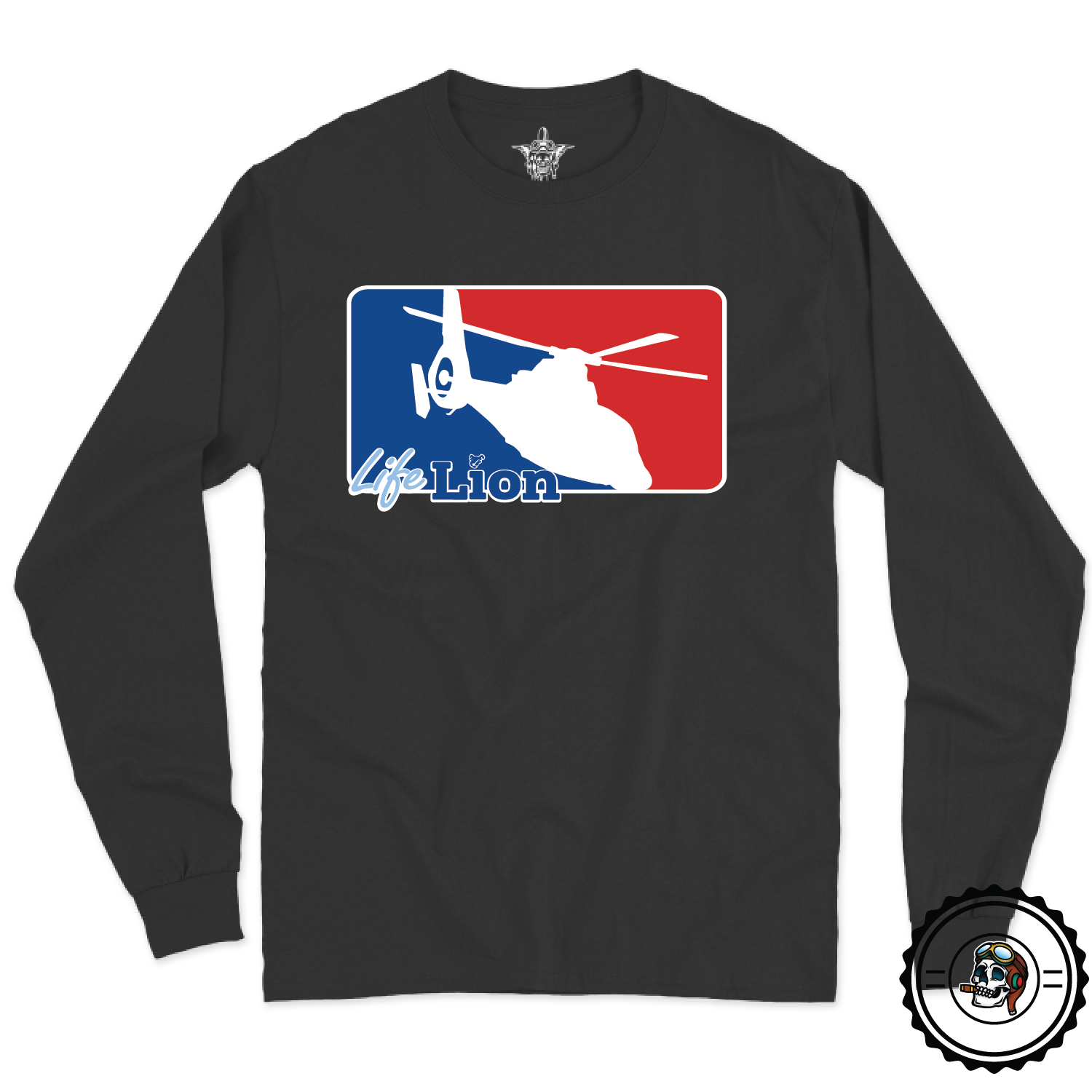 Life Lion Critical Care Transport V3 Long Sleeve T-Shirt | Brotallion ...