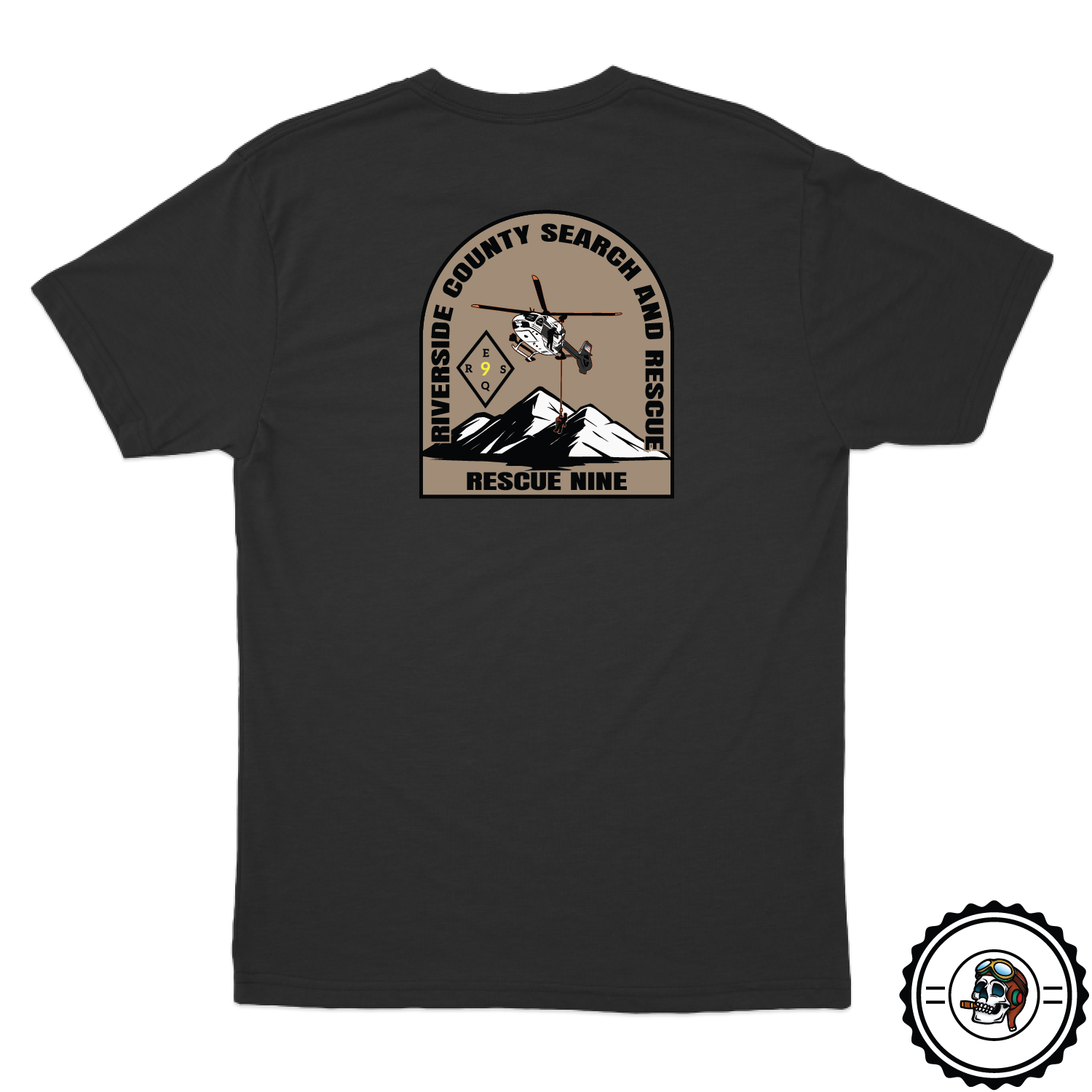Riverside County Rescue 9 V3 T-Shirt | Brotallion – Brotallion LLC