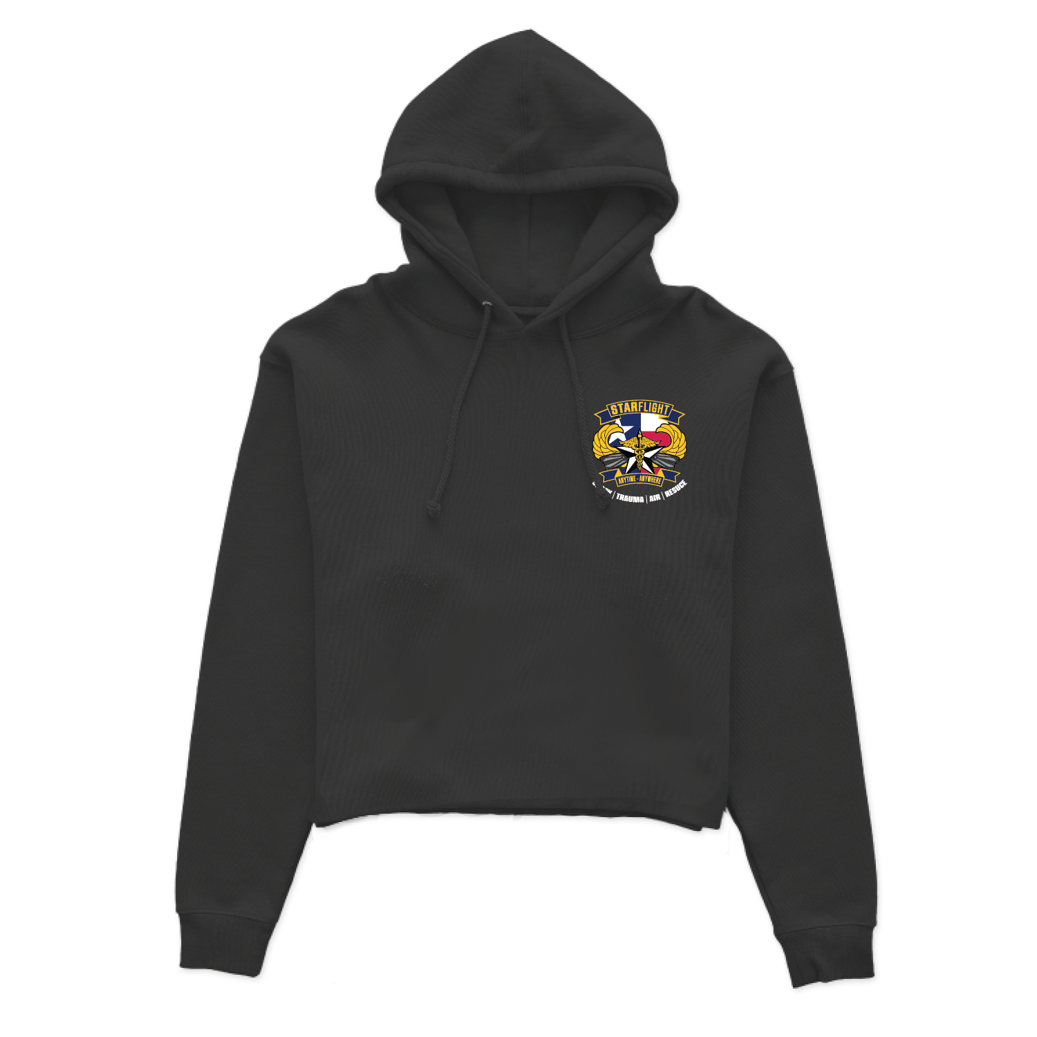 555th FRSD "Tripel Nickel" Crop Hoodie | Brotallion – Brotallion LLC