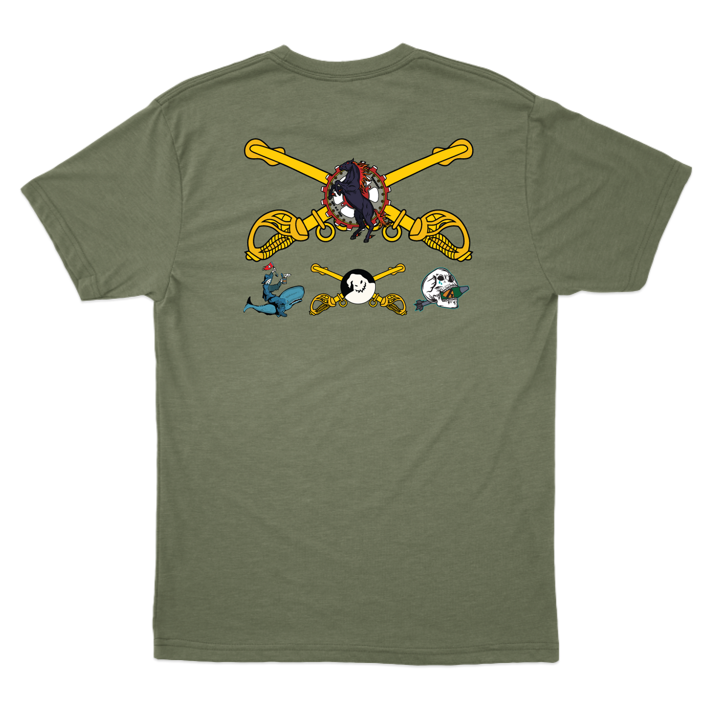 HHC, 2-8 CAV T-Shirt | Brotallion – Brotallion LLC