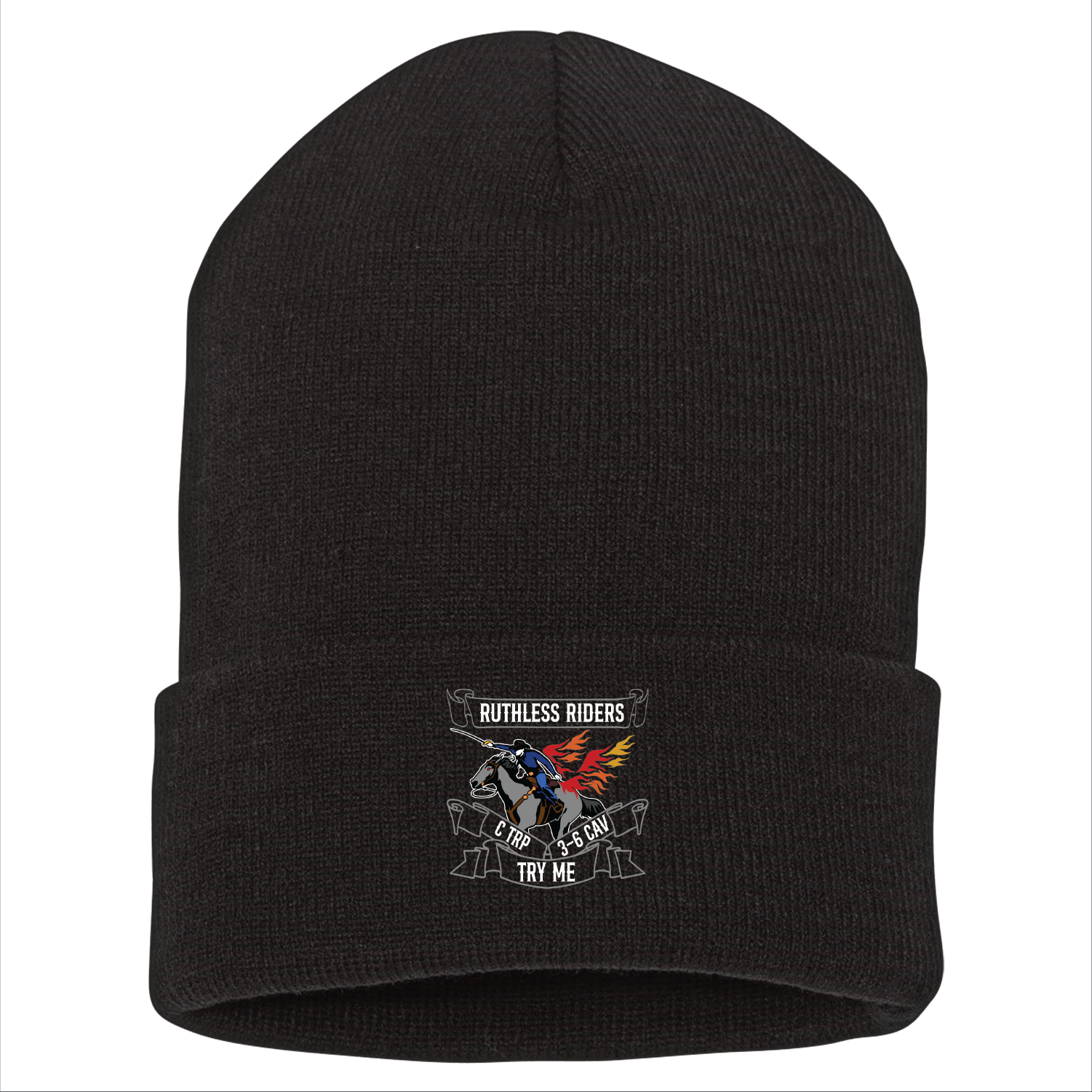 C TRP, 3-6 CAV "Ruthless Riders" Beanies | Brotallion – Brotallion LLC