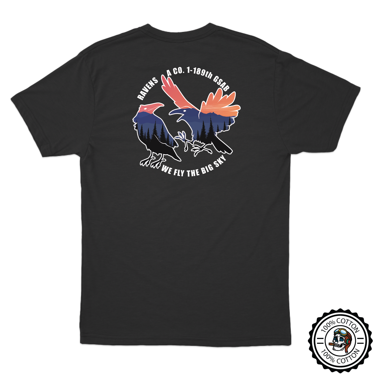 A Co, 1-189 GSAB "Ravens" V2 T-Shirt | Brotallion – Brotallion LLC