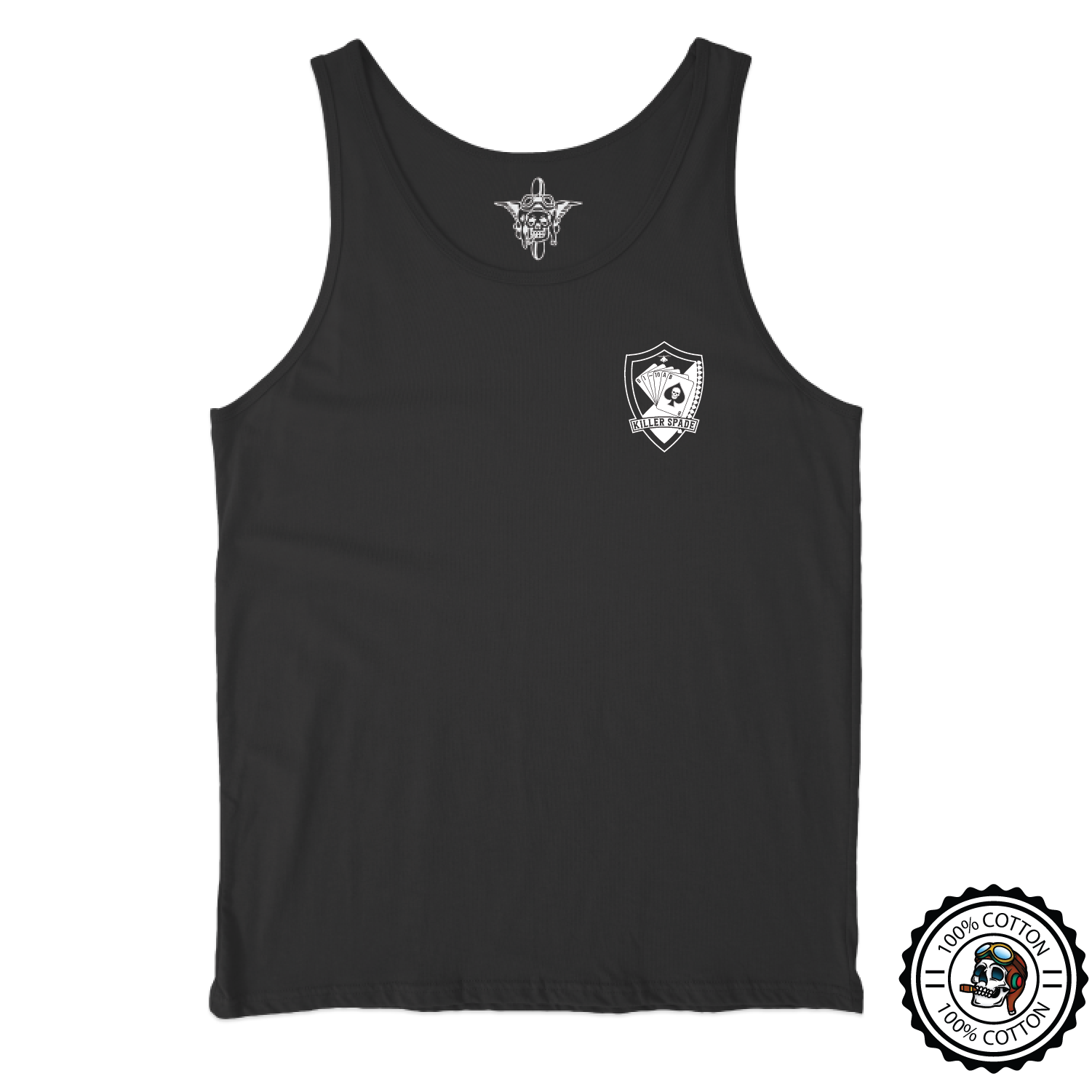 B Co, 1-10 AB "Killer Spade" V2 Tank Top | Brotallion – Brotallion LLC
