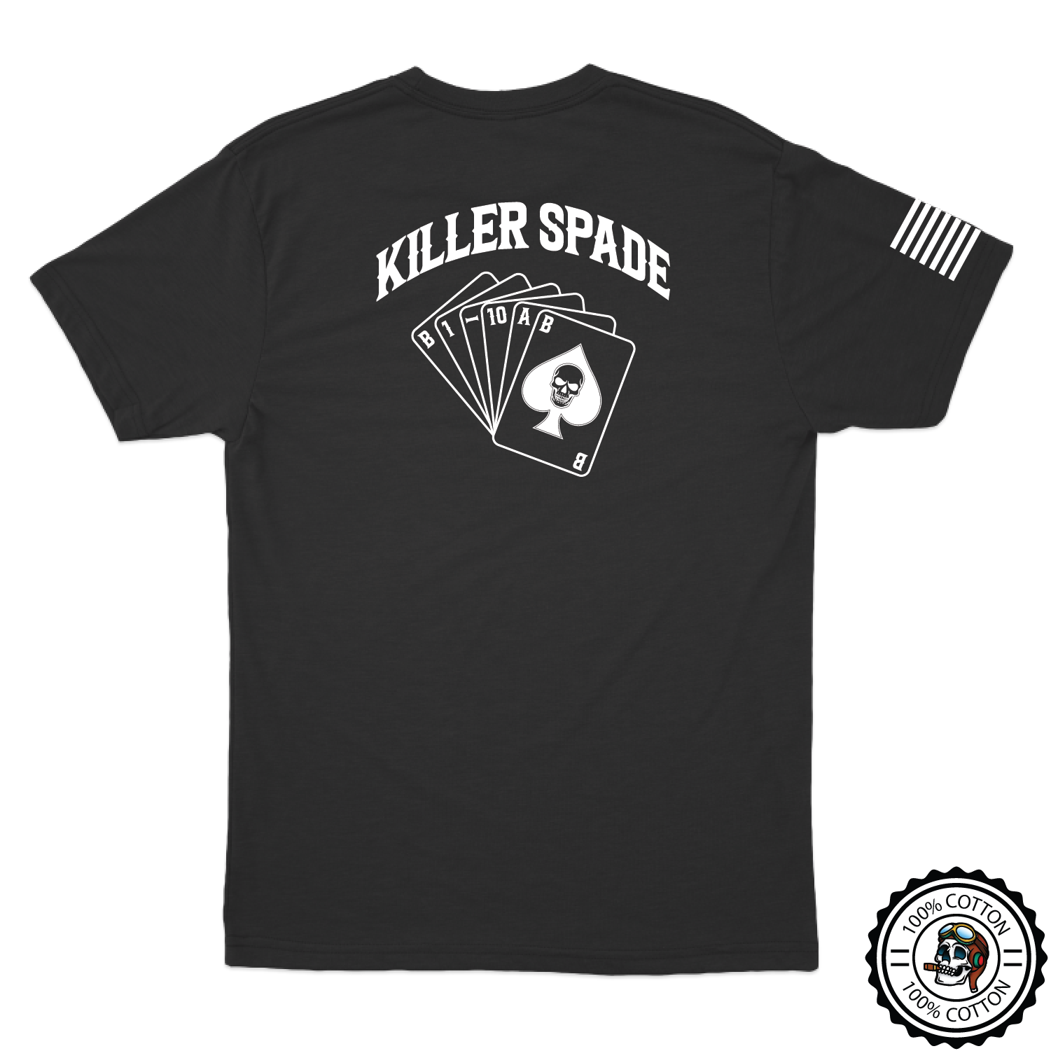 B Co, 1-10 AB "Killer Spade" V2 T-Shirt | Brotallion – Brotallion LLC