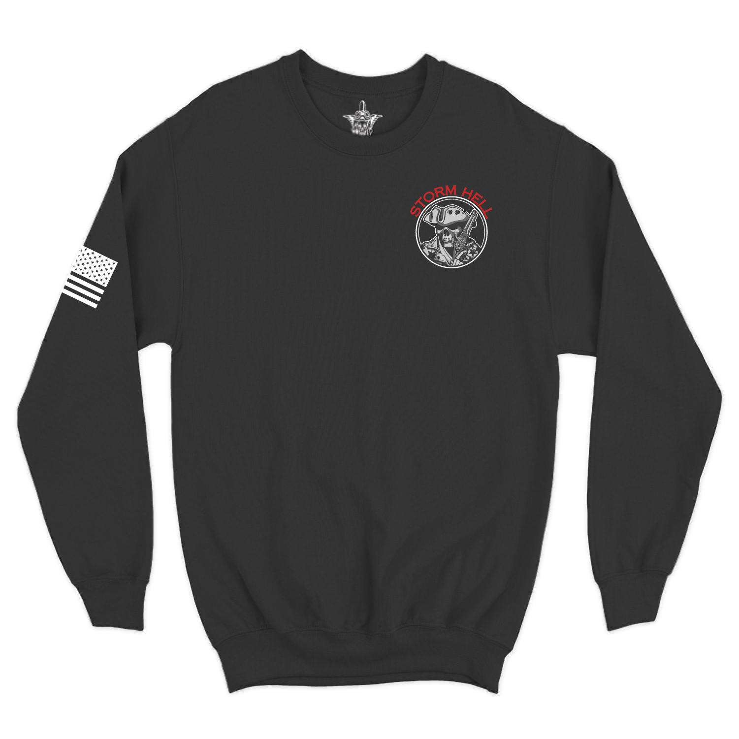 HHC, 3-126 GSAB "Storm Hell" GOVS w/Flag Sweatshirt | Brotallion ...