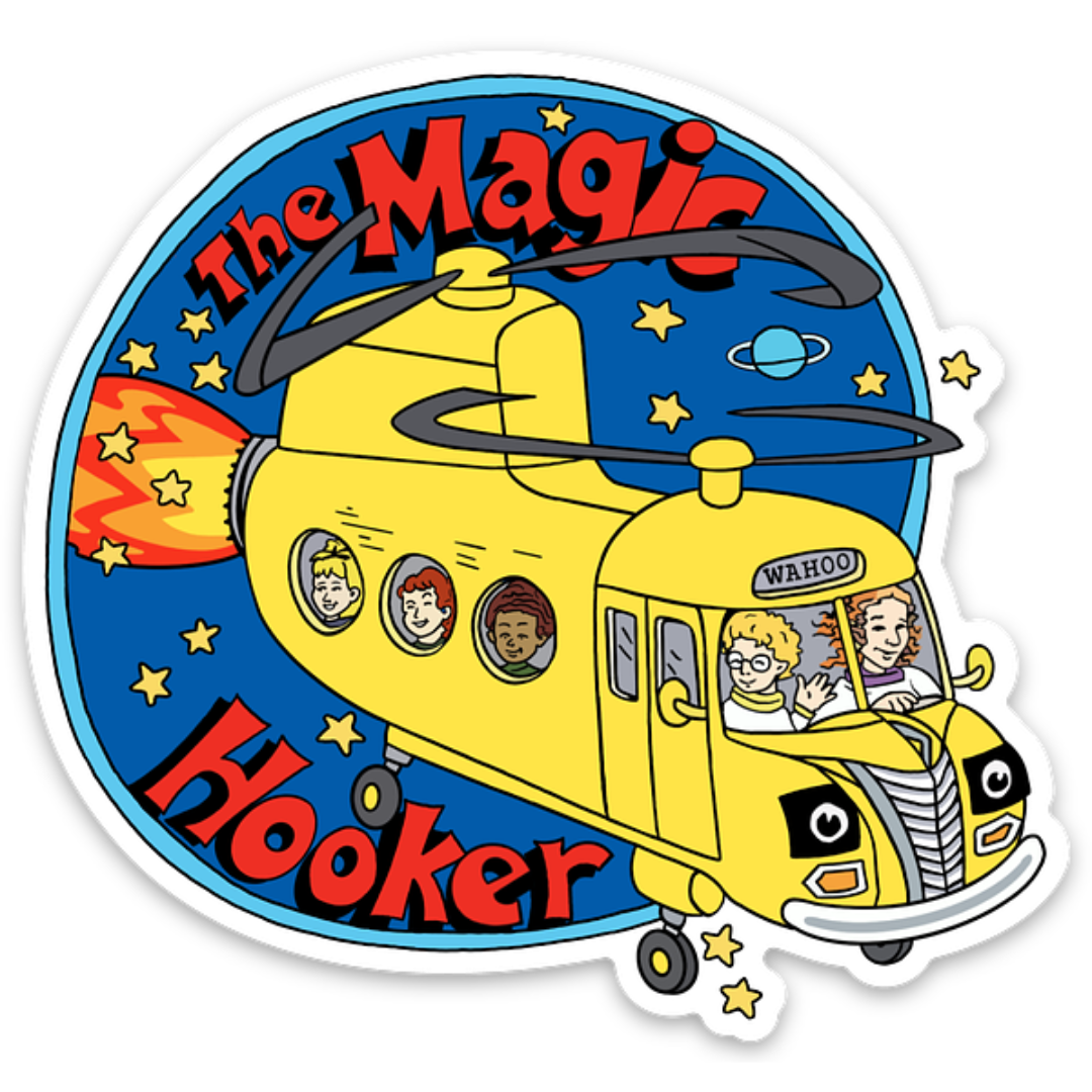 The Magic Hooker Sticker – Brotallion LLC