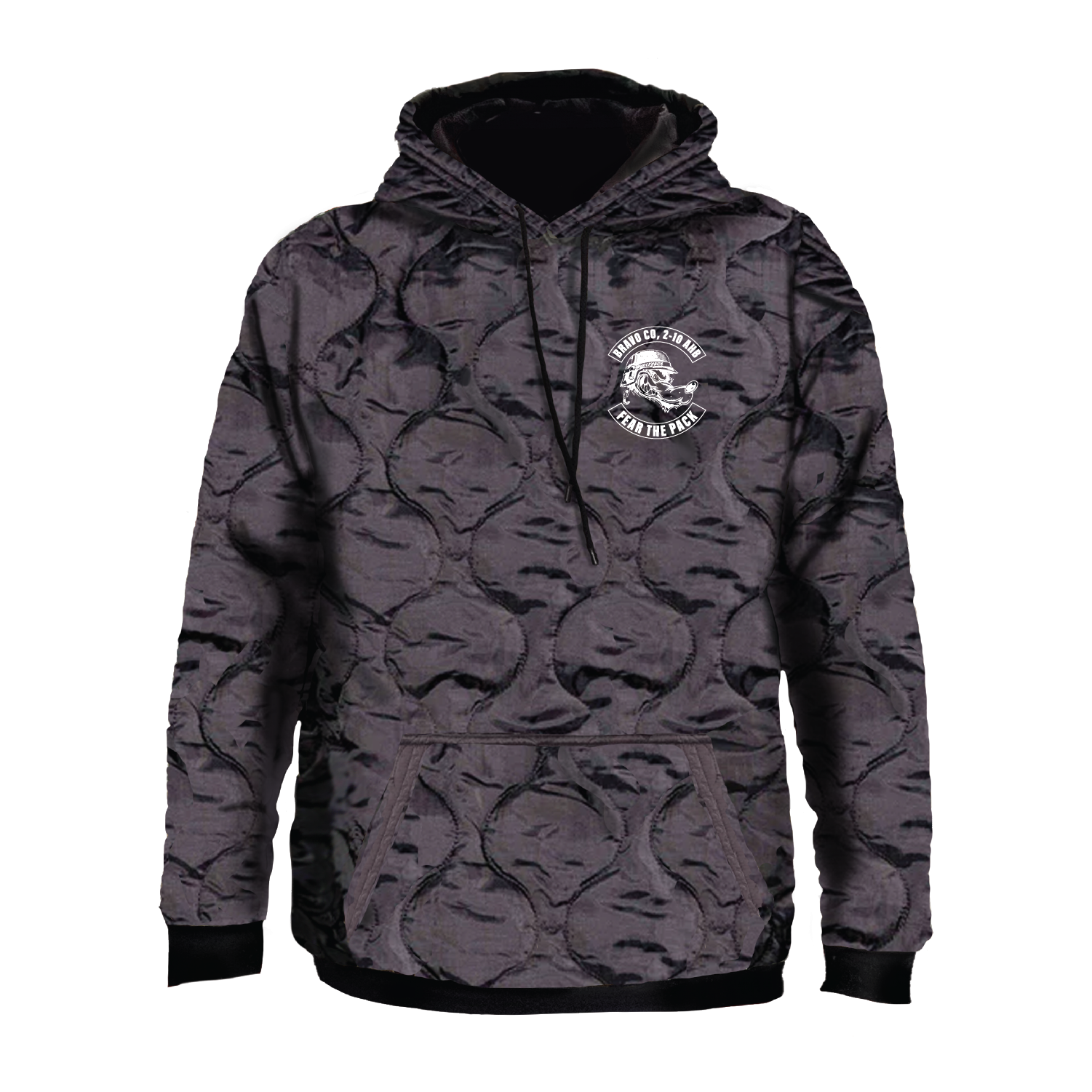 B Co, 2-10 AHB "Wolfpack" Field Hoodie Embroidery – Brotallion LLC