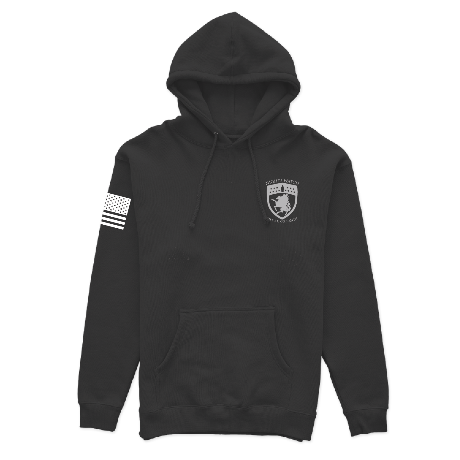 Det 2, C Co, 1-224th S&S AVN Hoodie | Brotallion – Brotallion LLC