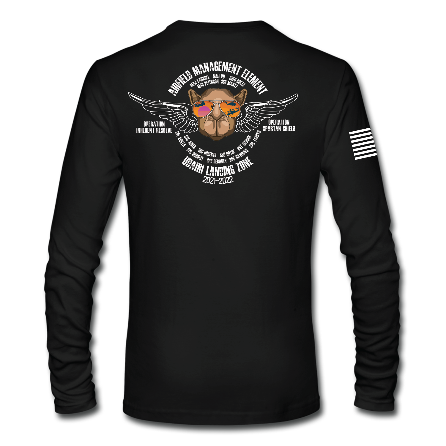 TF Eagle Airfield Management Long Sleeve T-Shirt | Brotallion ...