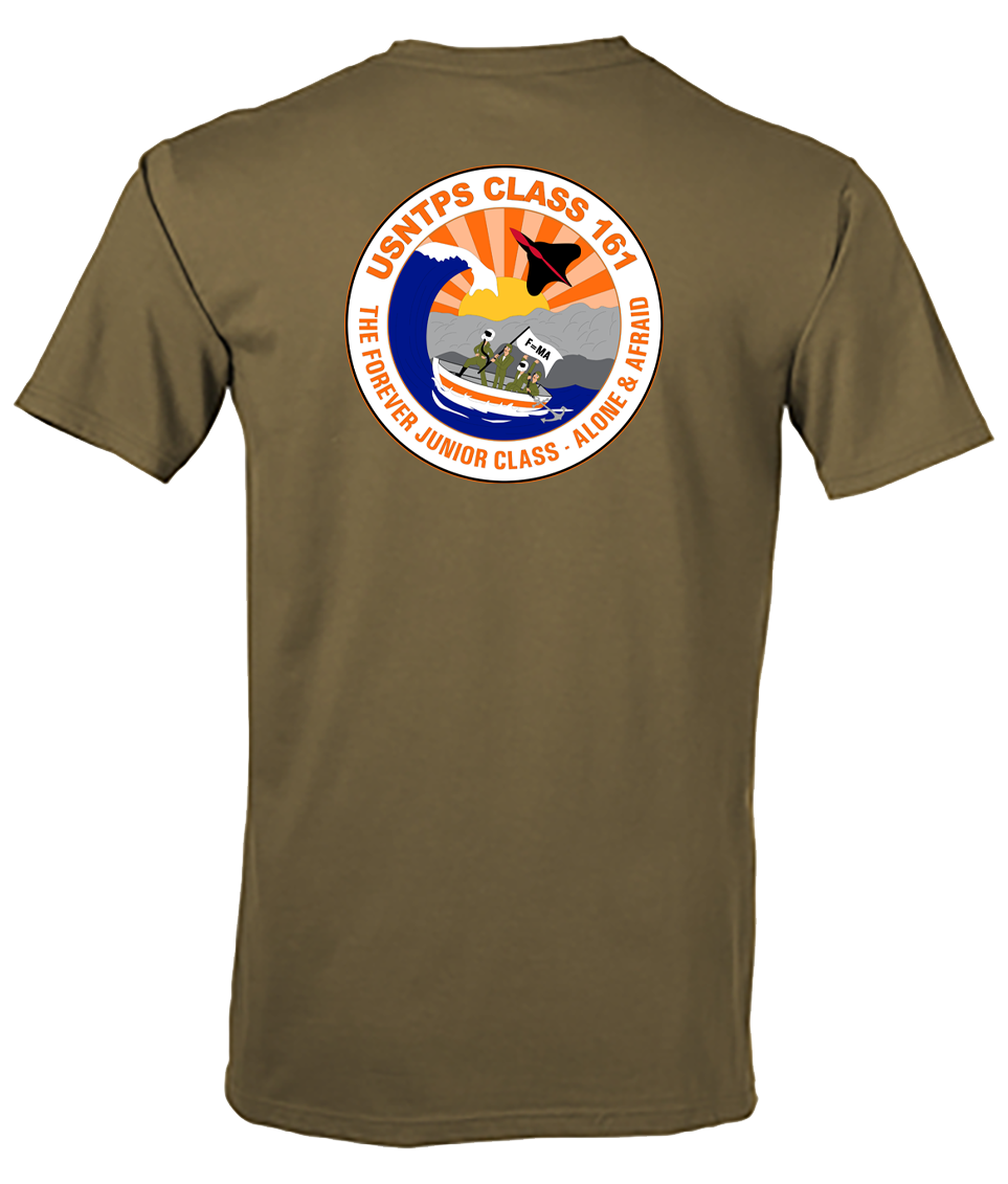 USNTPS Class 161 Tan 499 T-Shirt | Military Unit Shirts | Brotallion ...