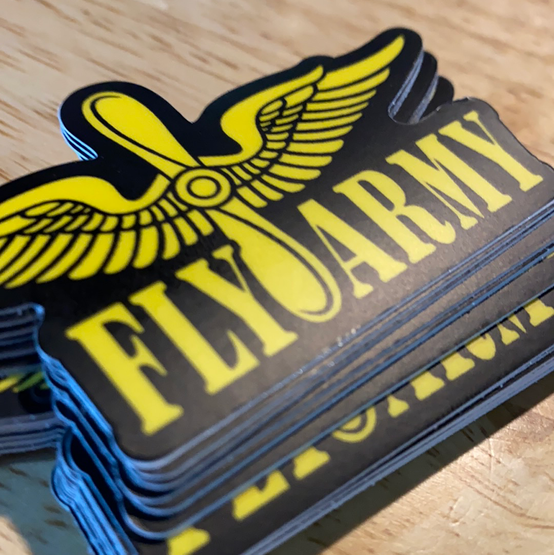 Fly Army - Aviation Sticker – Brotallion LLC